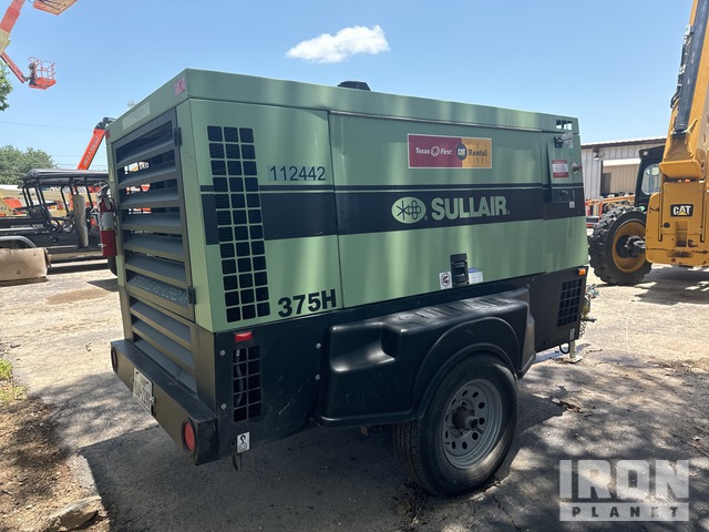2018 Sullair 375DH/AF/DPQ 375 cfm Mobile Air Compressor in San Antonio ...
