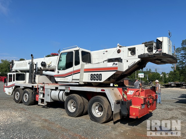 2006 Link-Belt HTC-8690 163700 lb 8x4 Hydraulic Truck Crane in ...