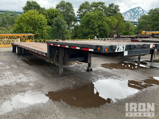 2008 Transcraft 48 ft T/A Spread Axle Single Drop Step Deck Trailer in ...