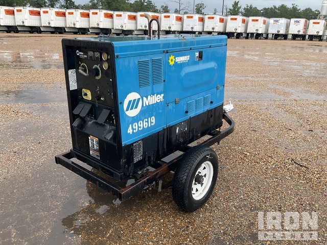 2012 (unverified) Miller Big Blue 400 400 A Mobile Engine Driven Welder ...