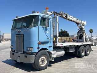 USTC 150-26 Straight Boom on 1999 Peterbilt 362 6x4 COE Boom Truck in ...