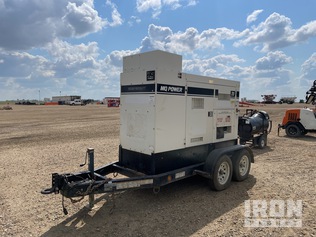 2021 (unverified) Multiquip DCA70SSIU4F 70 kVA Mobile Generator Set in ...