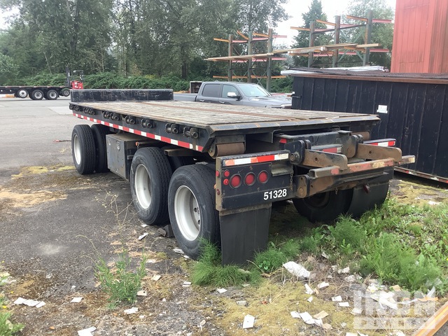 2007 OSW SROFB-19 Tri/A Pup Flatbed Transfer Trailer in Arlington ...