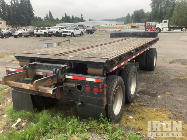 2007 OSW SROFB-19 Tri/A Pup Flatbed Transfer Trailer in Arlington ...