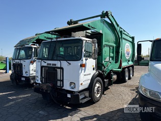 2007 Autocar Expeditor 6x4 COE Front Loader McNeilus Waste Collection ...