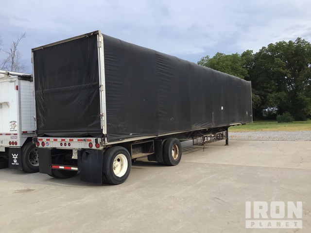 2014 Utility 48 ft T/A Spread Axle Conestoga Flatbed Trailer in North ...