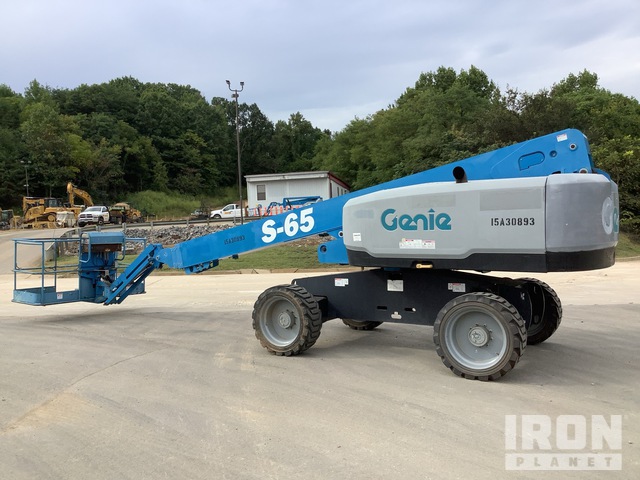2015 Genie S-65 4WD Diesel Telescopic Boom Lift in Knoxville, Tennessee ...