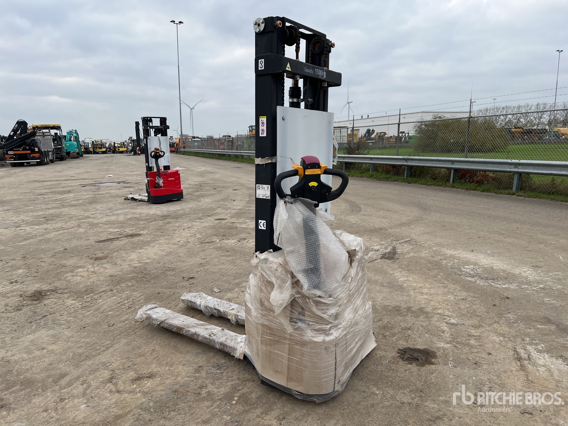 2024 Plus Power ES15-ES 1500 kg Electric Stacker (Unused) | Ritchie ...