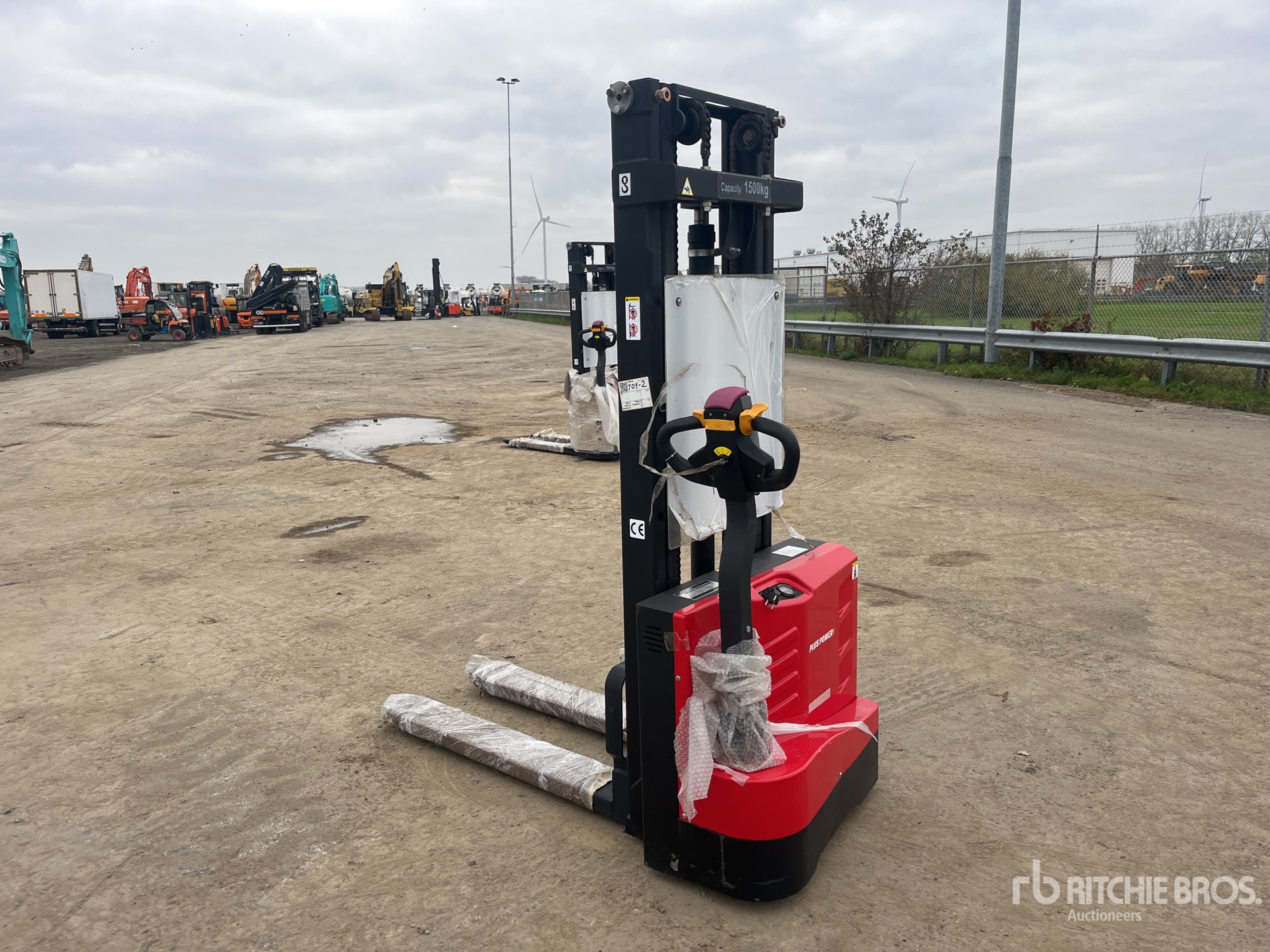 2024 Plus Power ES15-ES 1500 kg Electric Stacker (Unused) | Ritchie ...