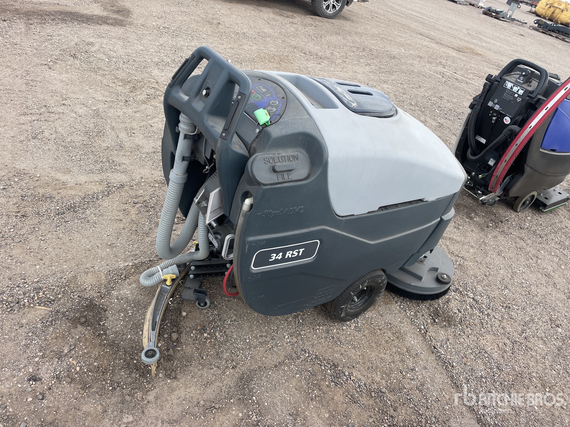 2015 Advance Warrior 34 RST D Walk-Behind Electric Floor Scrubber ...