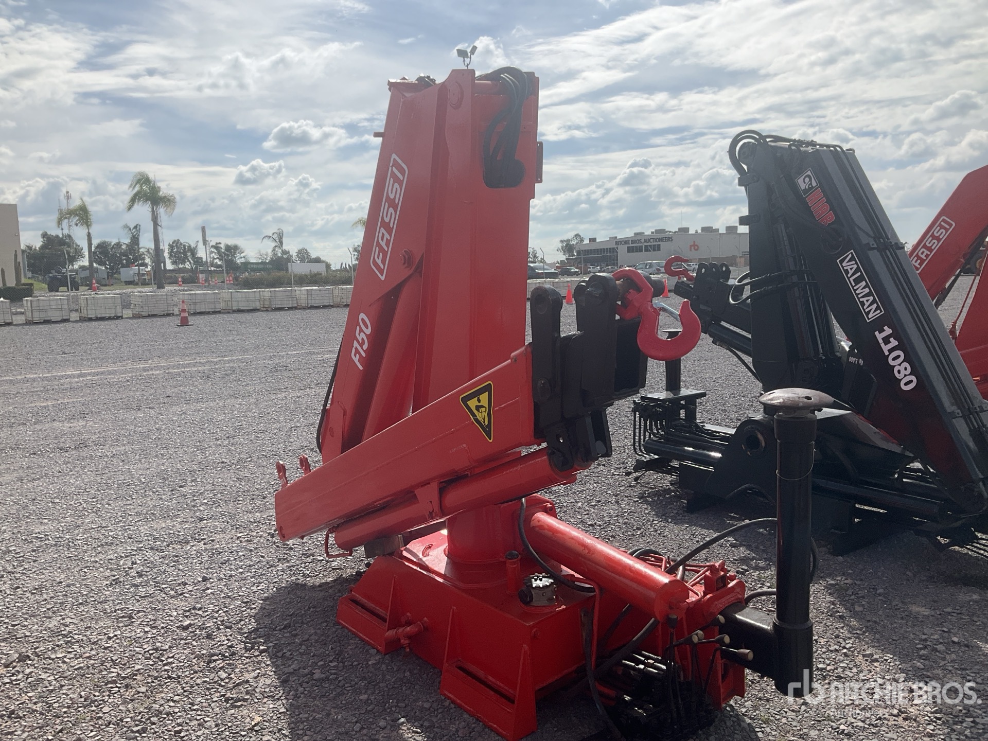 2001 Fassi F150.22 Hydraulic 6 ton Grúa Articulada para Montar sobre ...