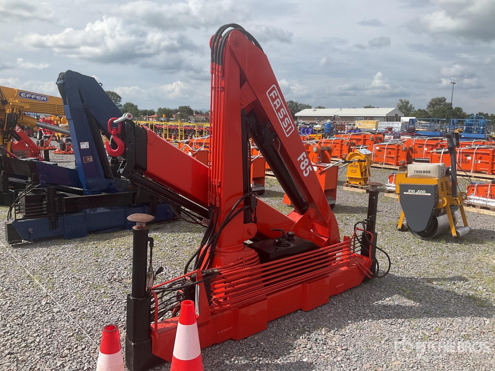 2002 Fassi F85.22 Hydraulic 4 ton Grúa Articulada / Articulated Crane ...