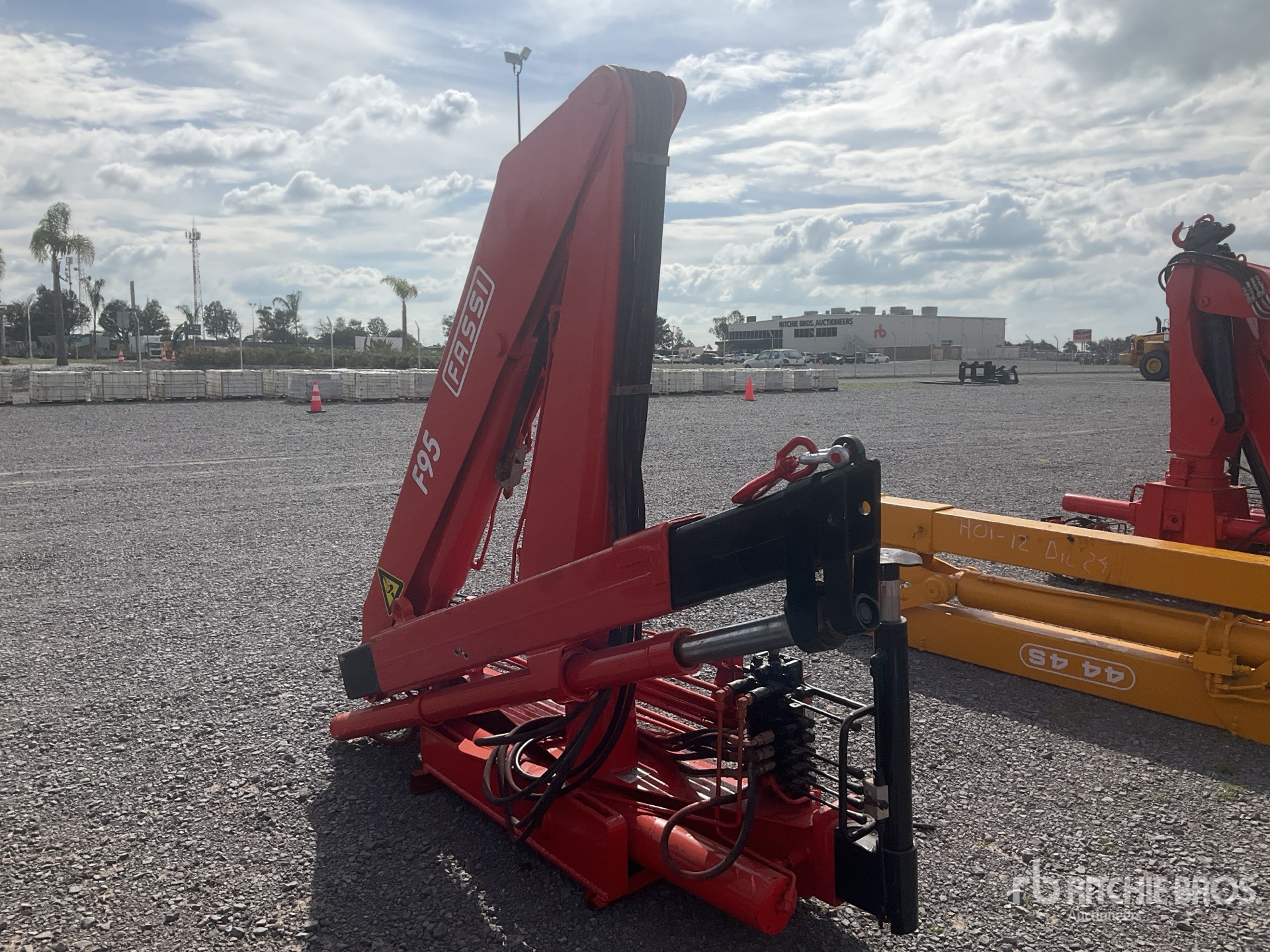2003 Fassi F95.22 Hydraulic 4.5 ton Grúa Articulada / Articulated Crane ...