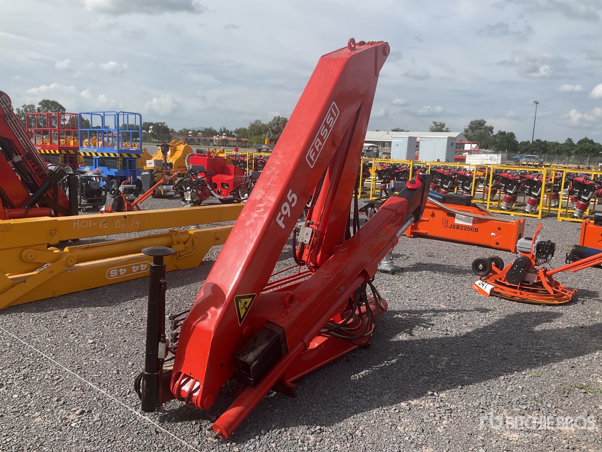 2003 Fassi F95.22 Hydraulic 4.5 ton Grúa Articulada / Articulated Crane ...