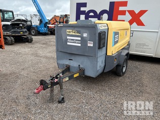 2018 Atlas Copco XAS 440 JD8 175 cfm Mobile Air Compressor in Humble ...