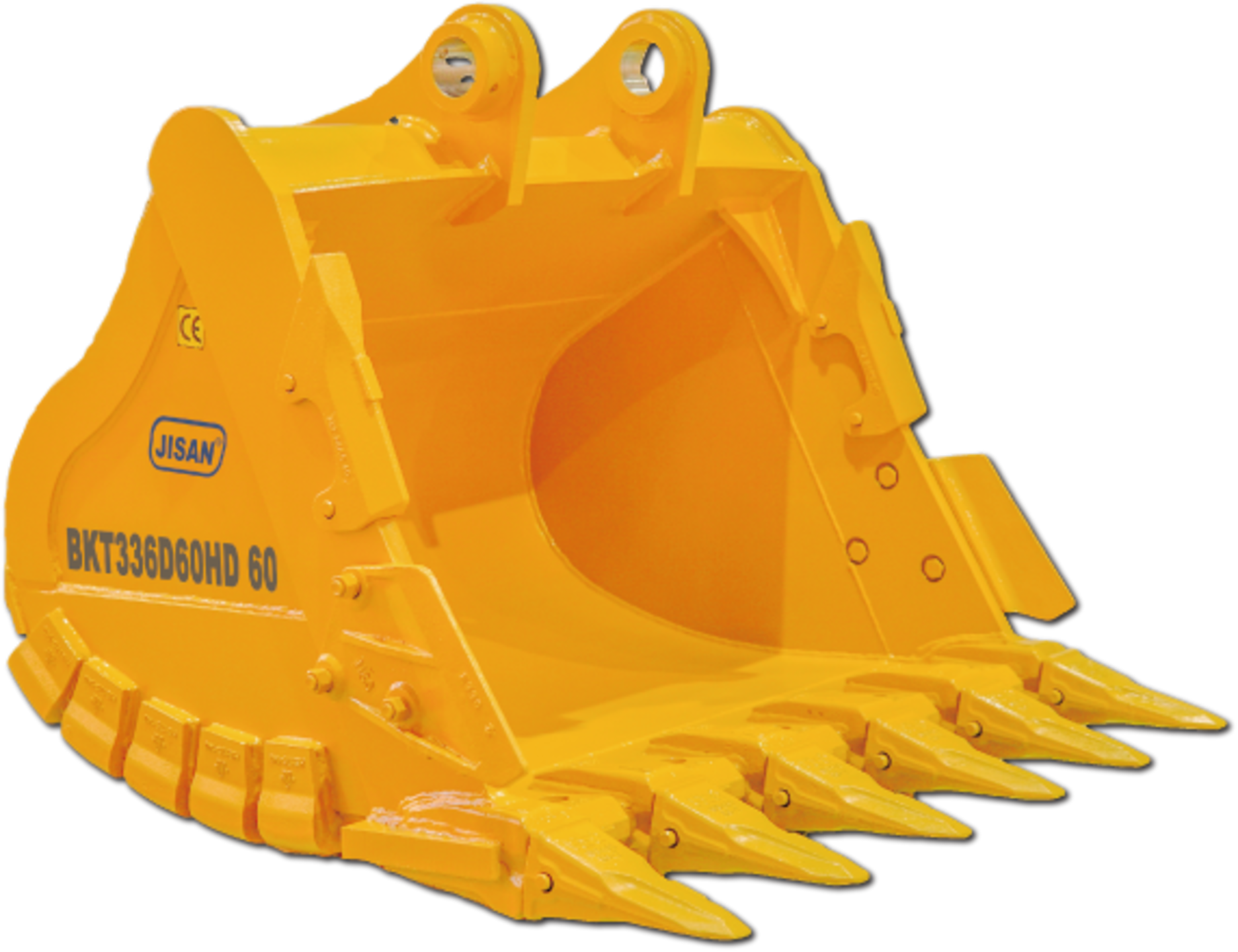 2024 Jisan BKT336D60HD 60 in 1.5 cyd Digging Excavator Bucket - Fits ...