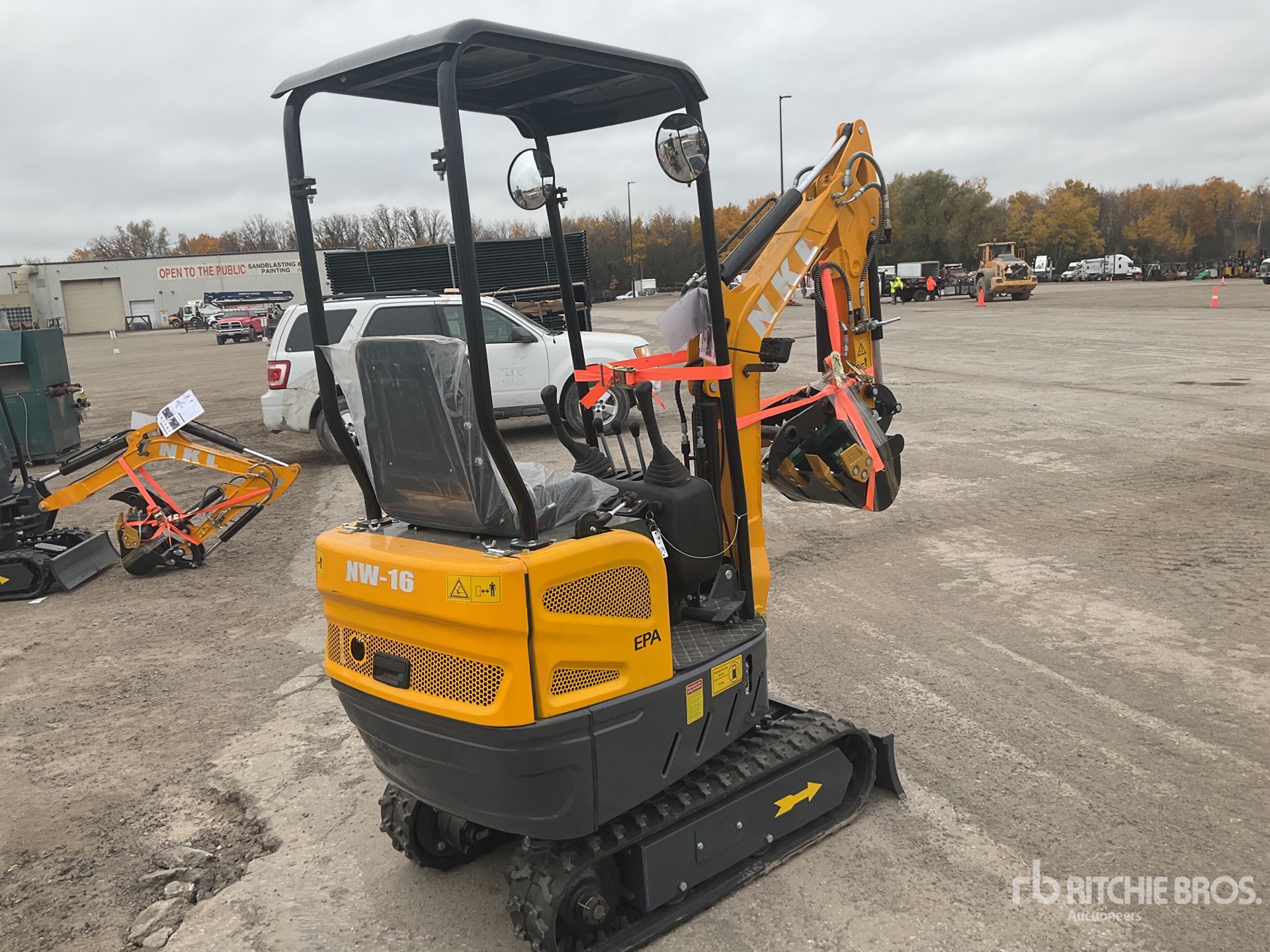 2024 NKL NW-16 Mini Excavator (Unused) | Ritchie Bros. Auctioneers