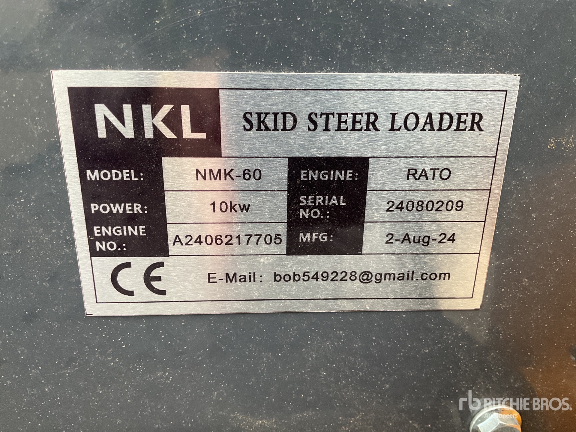 2024 NKL NMK-60 Mini Compact Track Loader (Unused) | Ritchie Bros ...