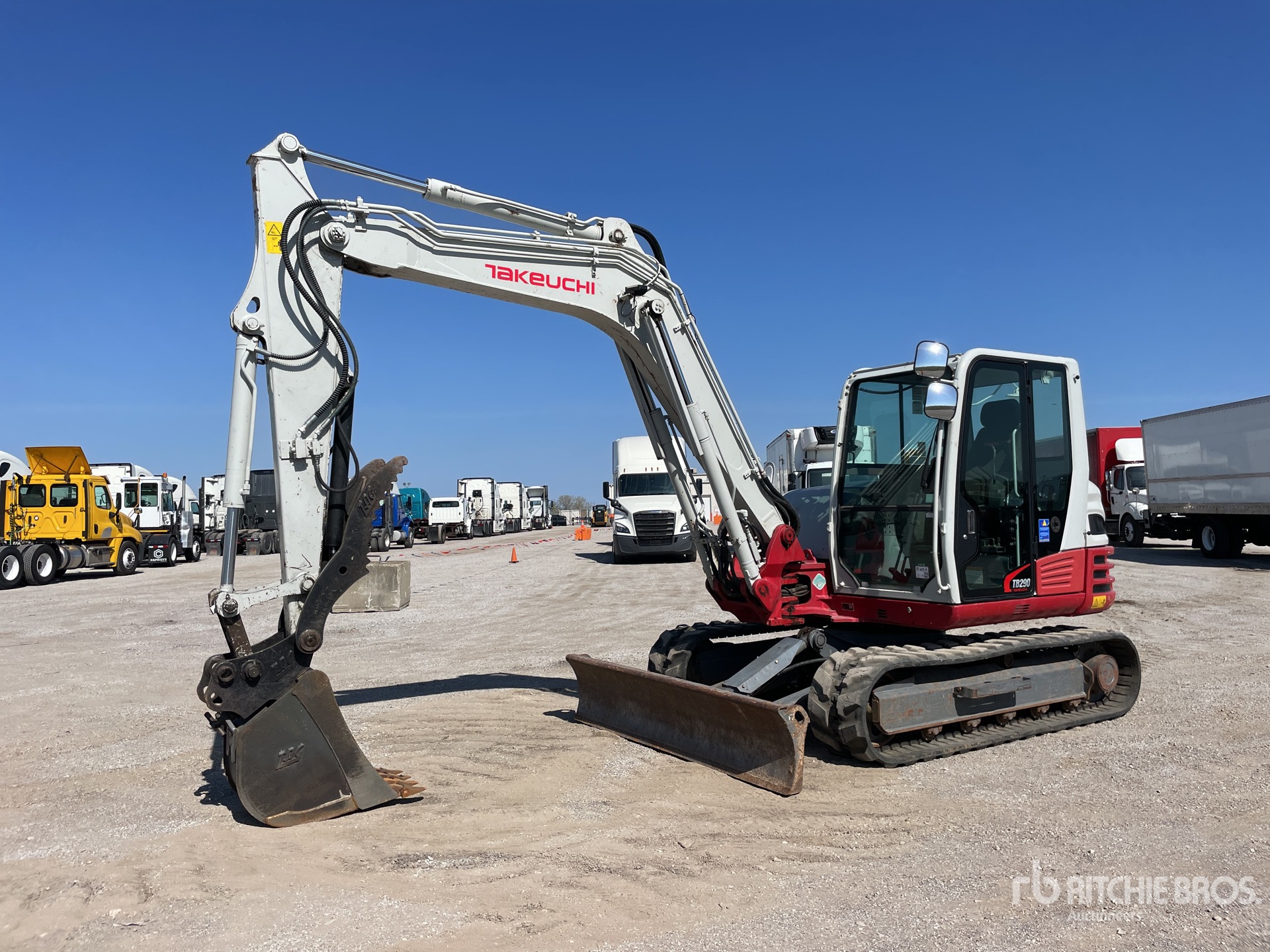 2019 Takeuchi TB290 Mini Excavator | Ritchie Bros. Auctioneers