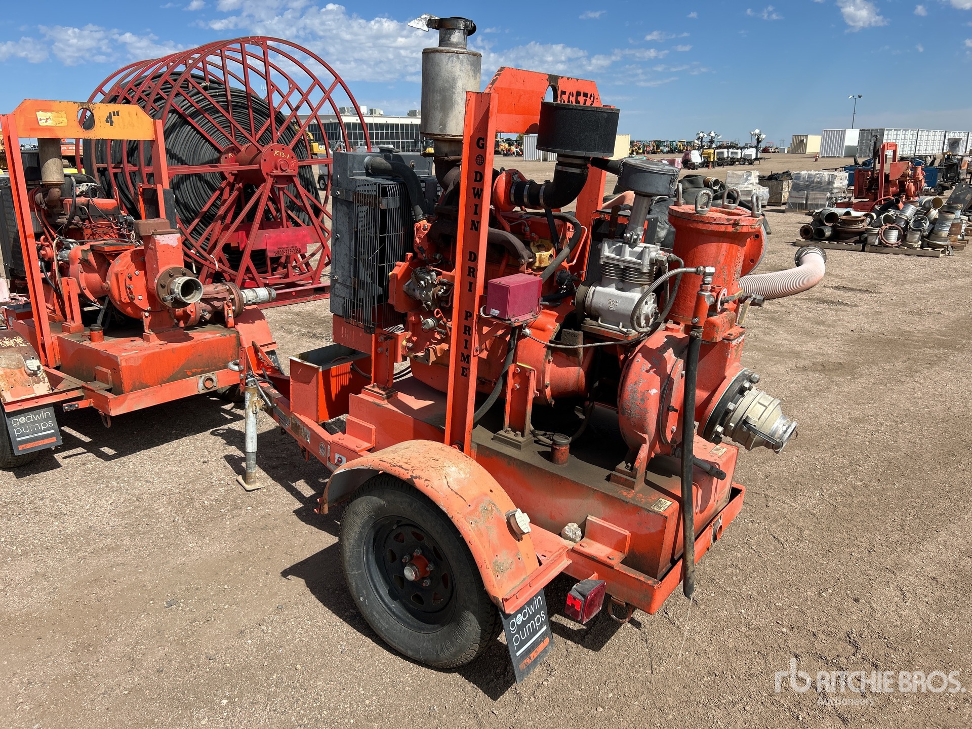 2012 Godwin Pumps CD150M Trailer Mounted Trailer-Mounted Water Pump ...
