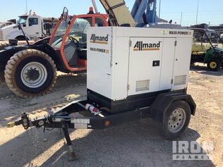 2018 Allmand MP25 25 kVA Mobile Generator Set in Odessa, Texas, United ...