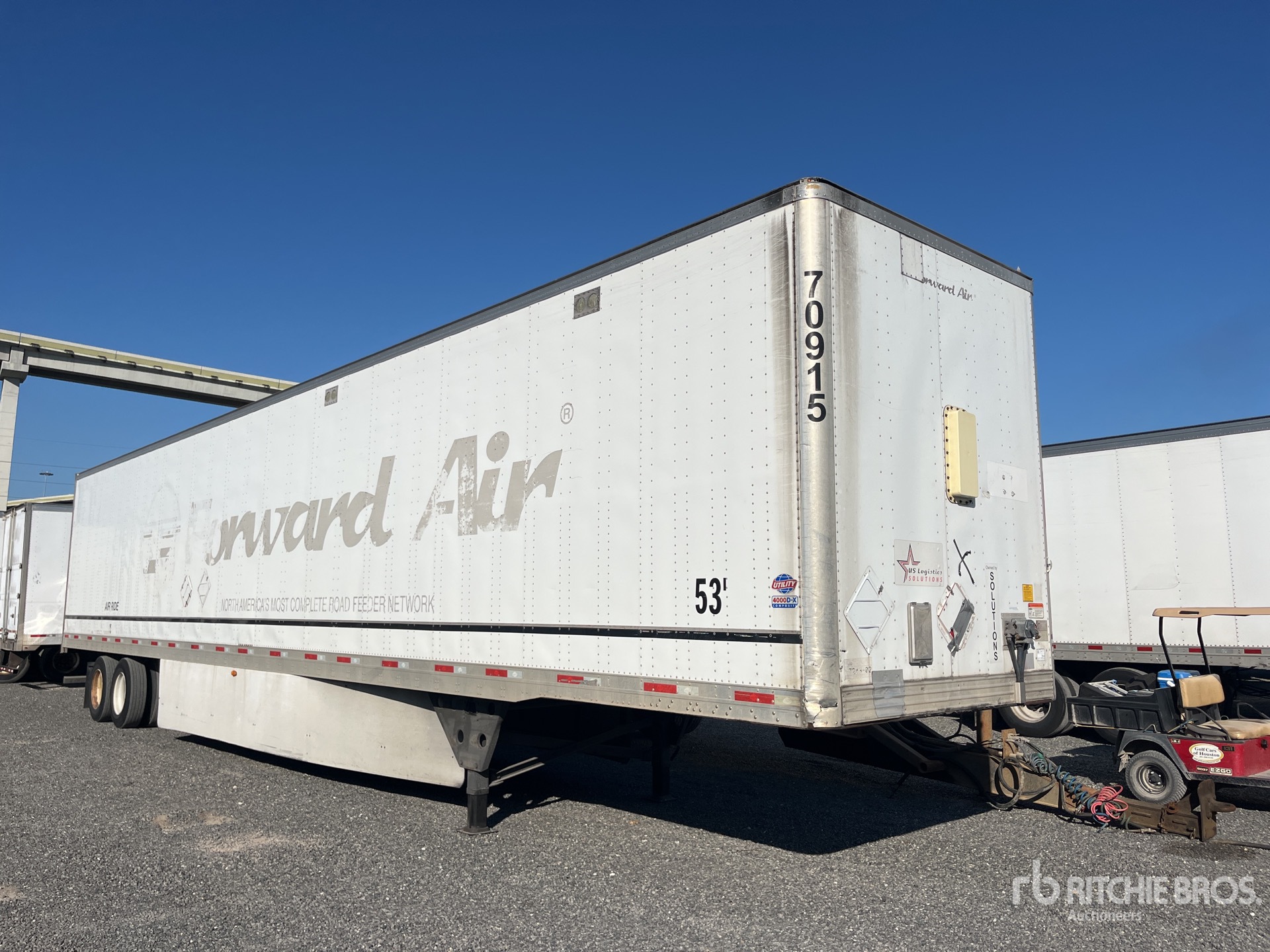 2016 Utility VS2DX 53 ft x 102 in T/A Van Trailer | Ritchie Bros ...