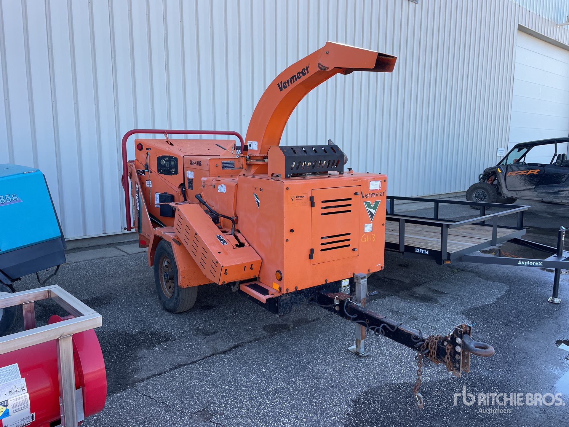 2014 Vermeer BC1000XL Tow-Behind Wood Chipper | Ritchie Bros. Auctioneers