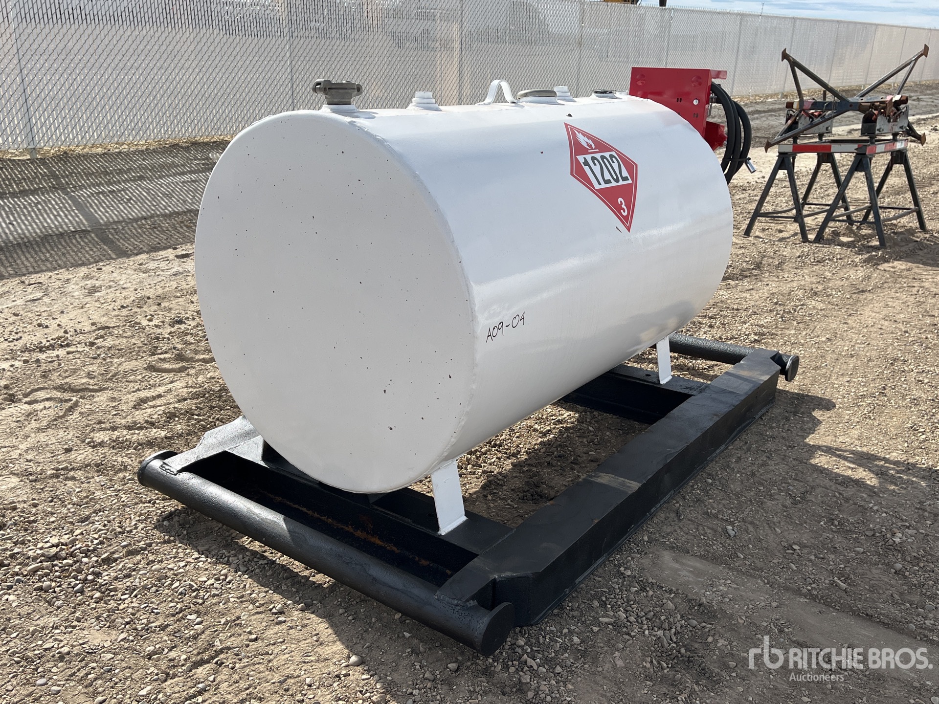 Westeel 1135 L Skid Mounted Steel Fuel Tank | Ritchie Bros. Auctioneers