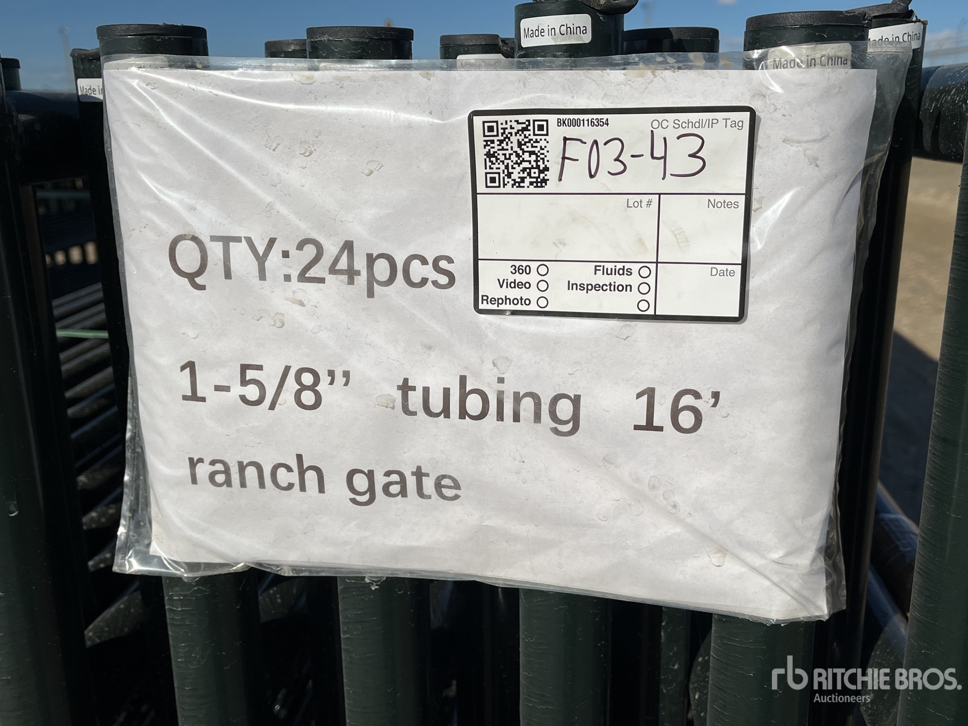 Quantity of (24) 2024 BYT RG16 16 ft x 4 ft Ranch Livestock Gate ...