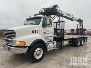 IMT 24562 5000 lb Knuckle Boom on 2001 Sterling L9500 8x4 Boom Truck in ...