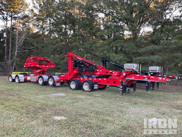 2023 Aspen LDD/CRC 6 Axle Blade Schnabel Wind Blade and Tower Trailer ...
