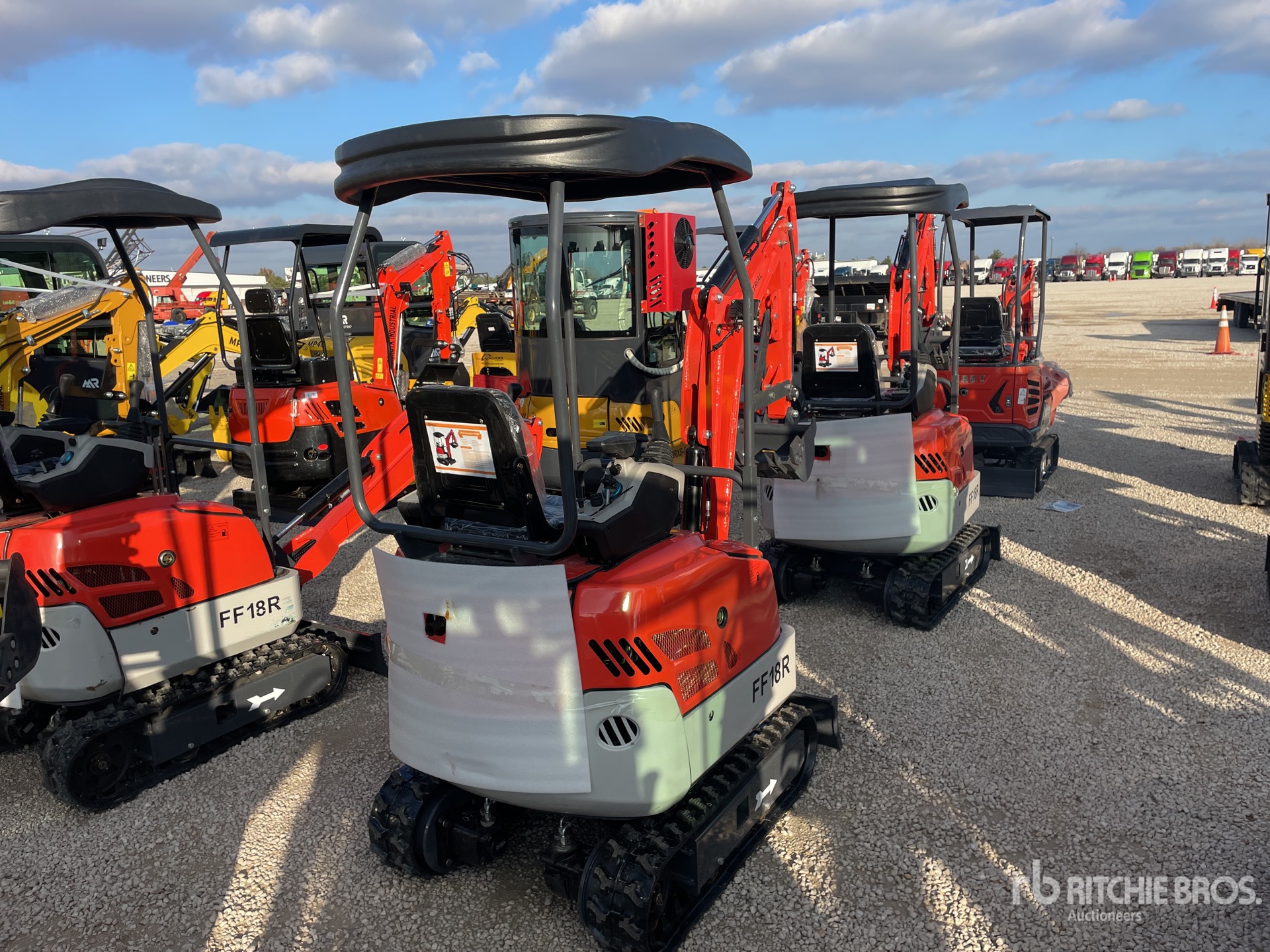 2024 FF Industrial FF18R Mini Excavator (Unused) | Ritchie Bros ...