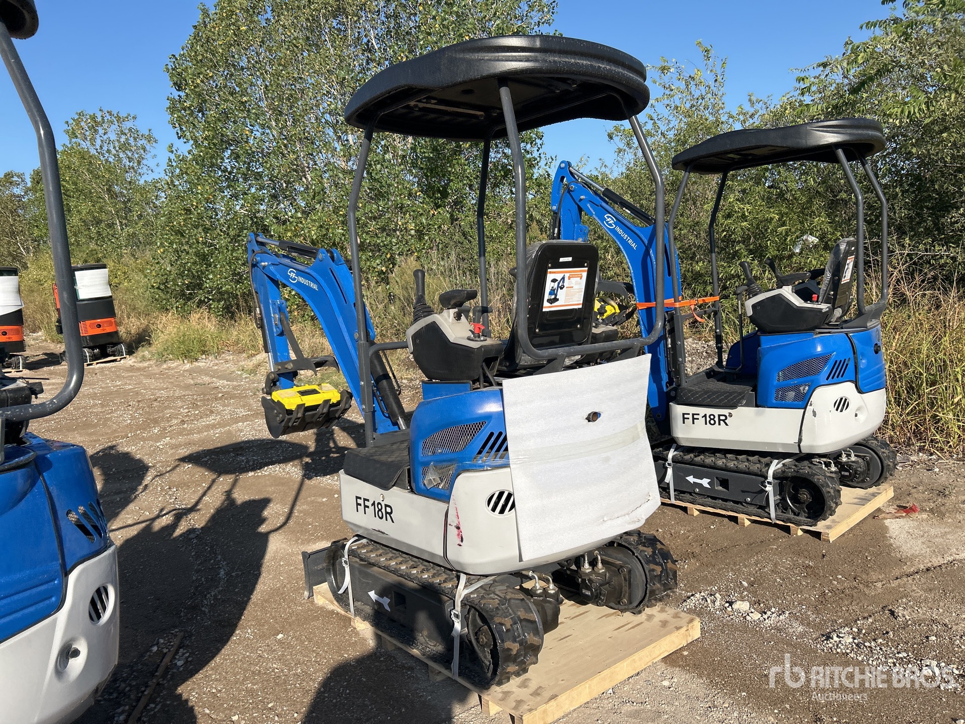2024 FF Industrial FF18R Mini Excavator (Unused) | Ritchie Bros ...