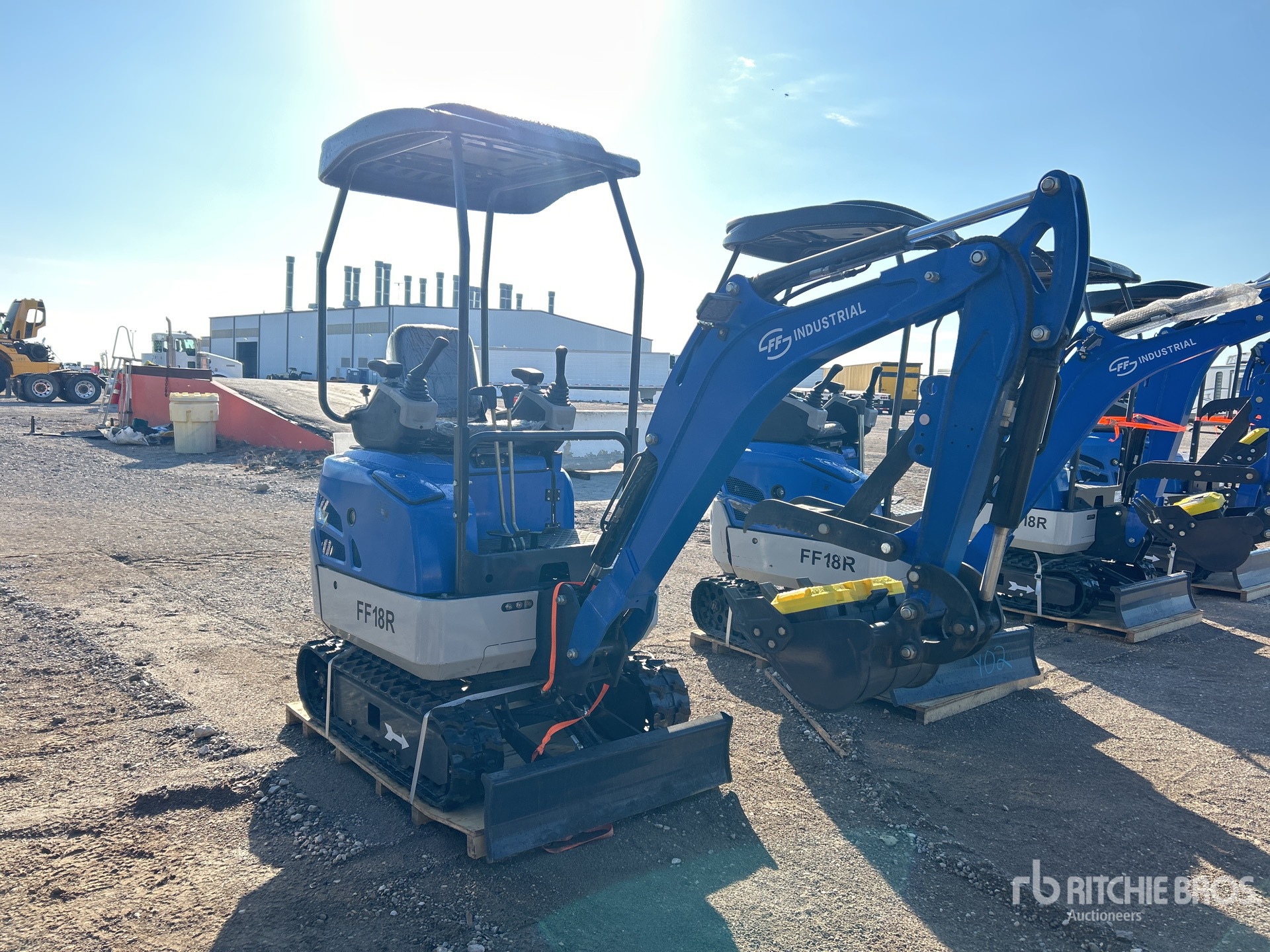 2024 FF Industrial FF18R Minibagger (Unused) | Ritchie Bros. Auctioneers