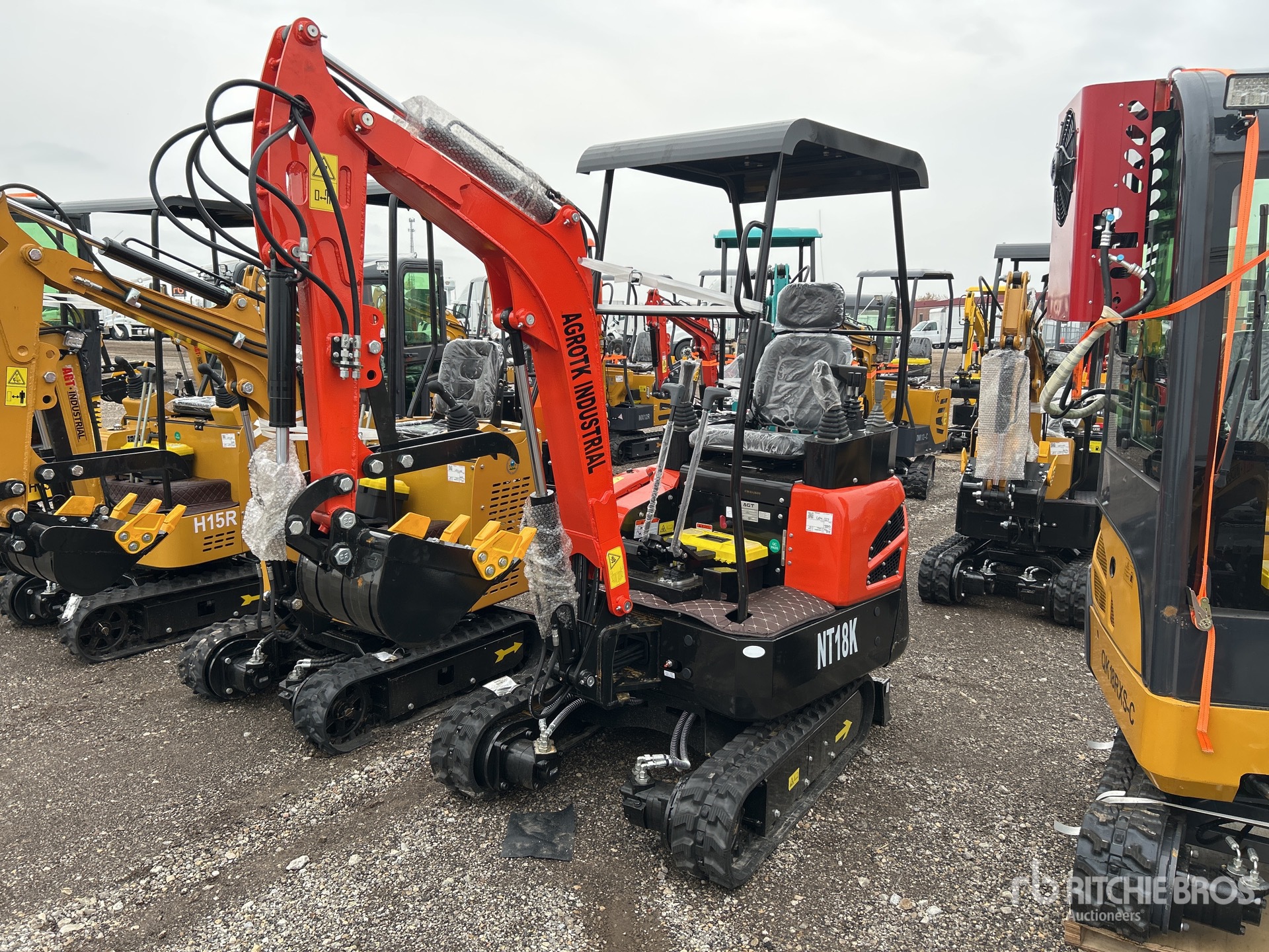 2024 AGT NT18K Mini Excavator (Unused) | Ritchie Bros. Auctioneers