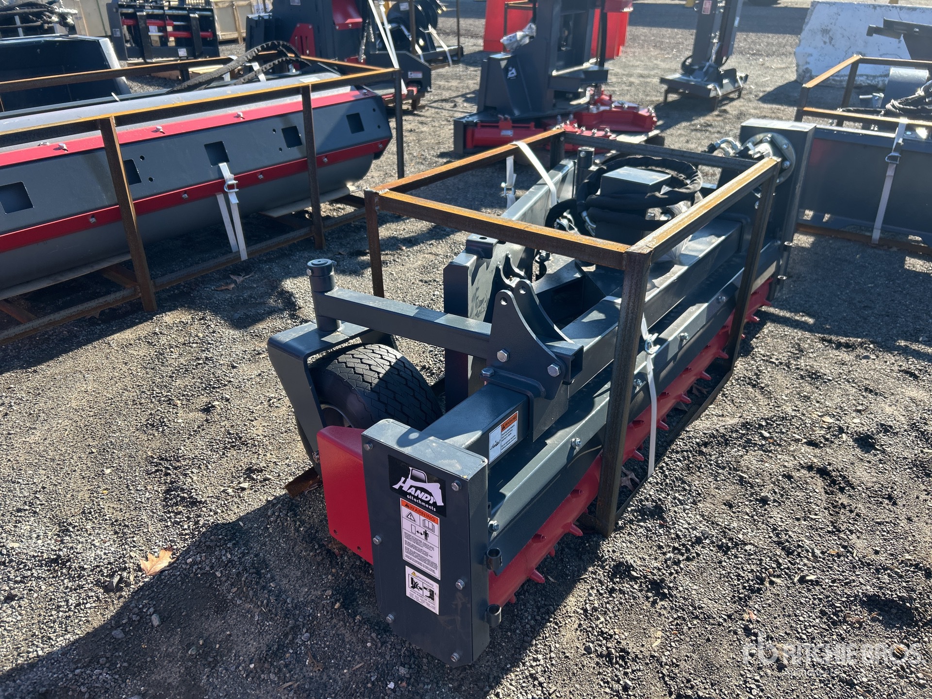 2024 Handy HSC78 46 in Skid Steer Power Rake (Unused) | Ritchie Bros ...