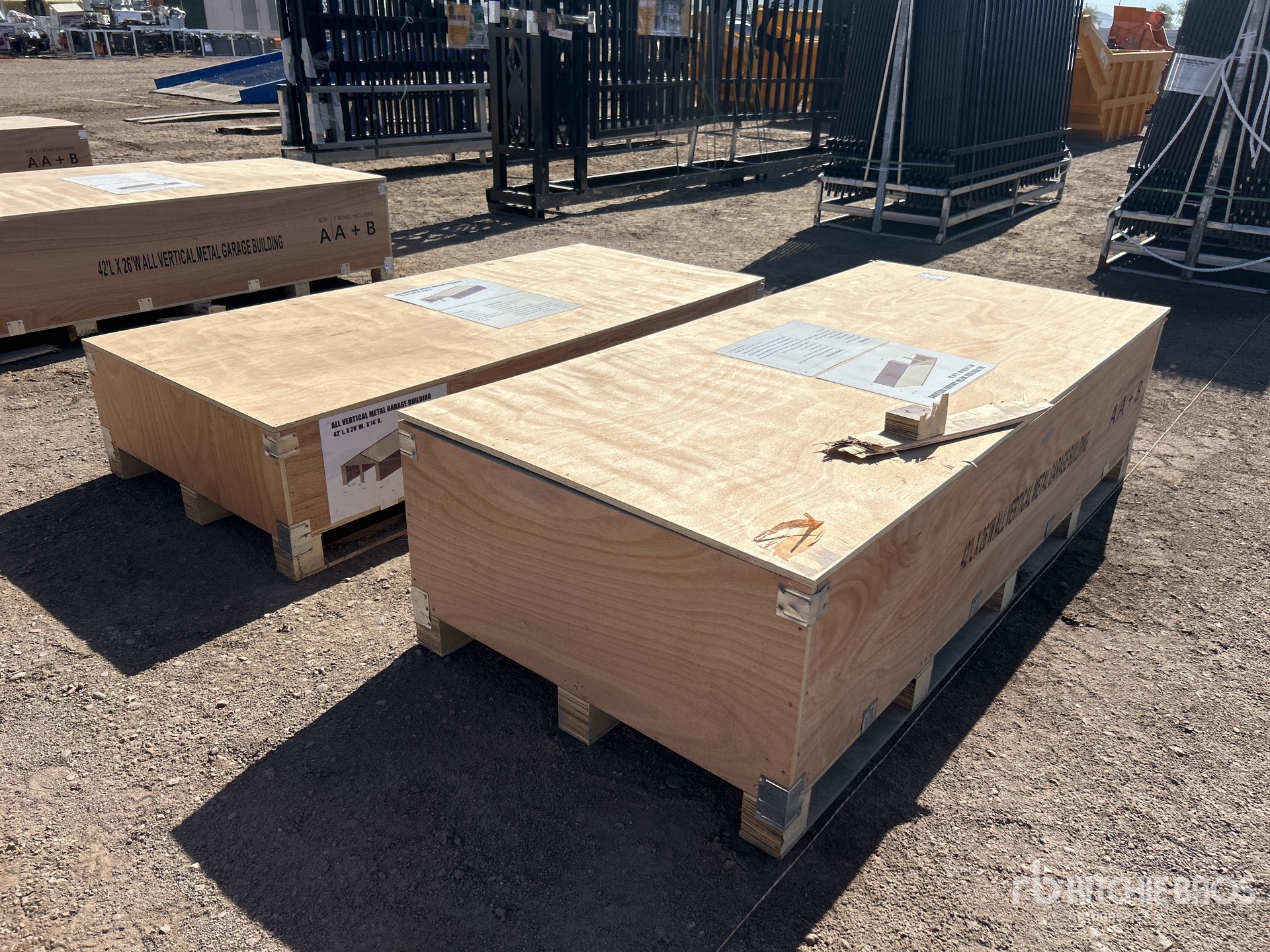 2024 DG2642 26 ft x 42 ft All Vertical Metal Garage Building Shed ...