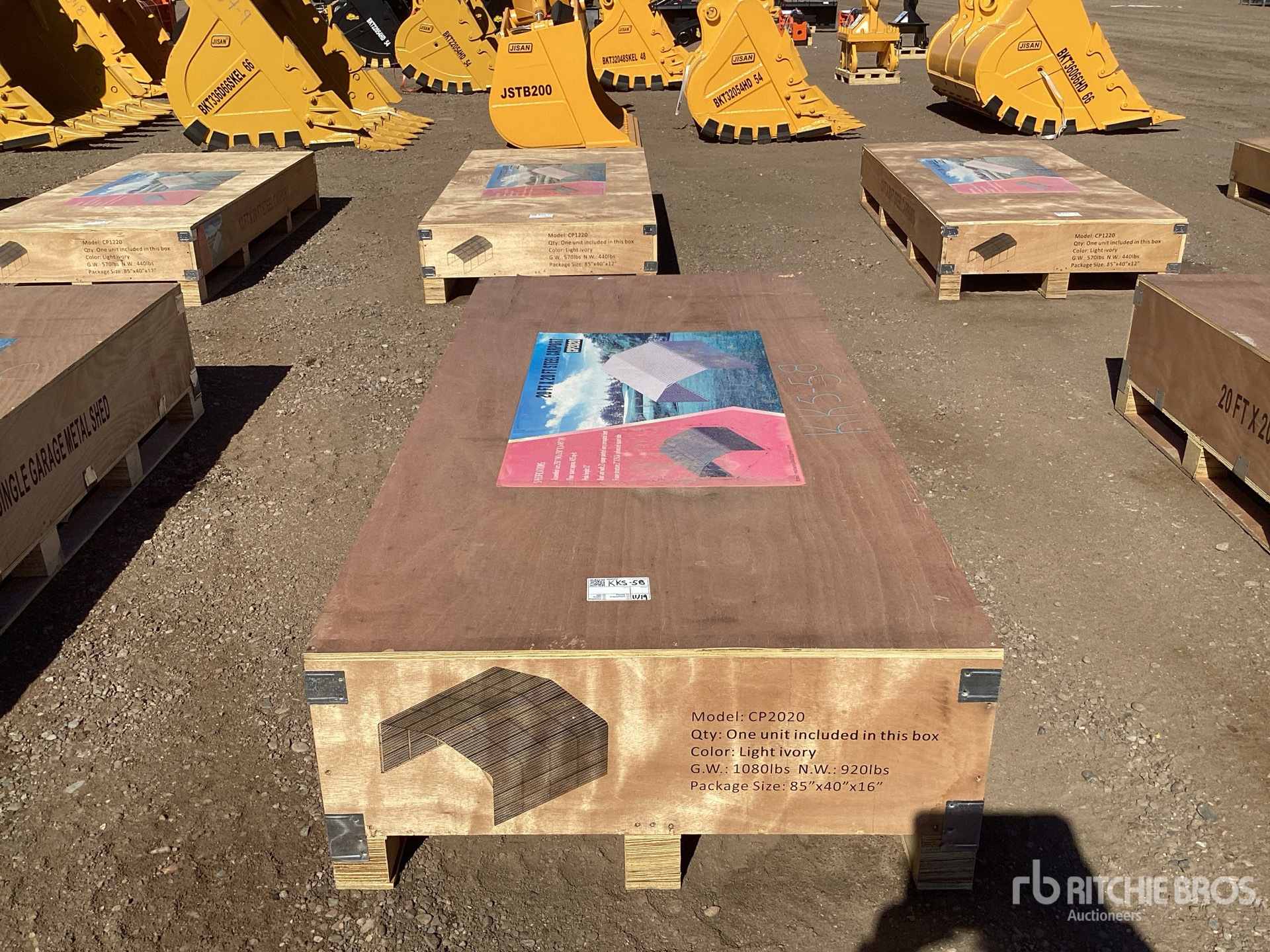 2024 Agriquip CP2020 20 ft x 20 ft Steel Carport (Unused) | Ritchie ...