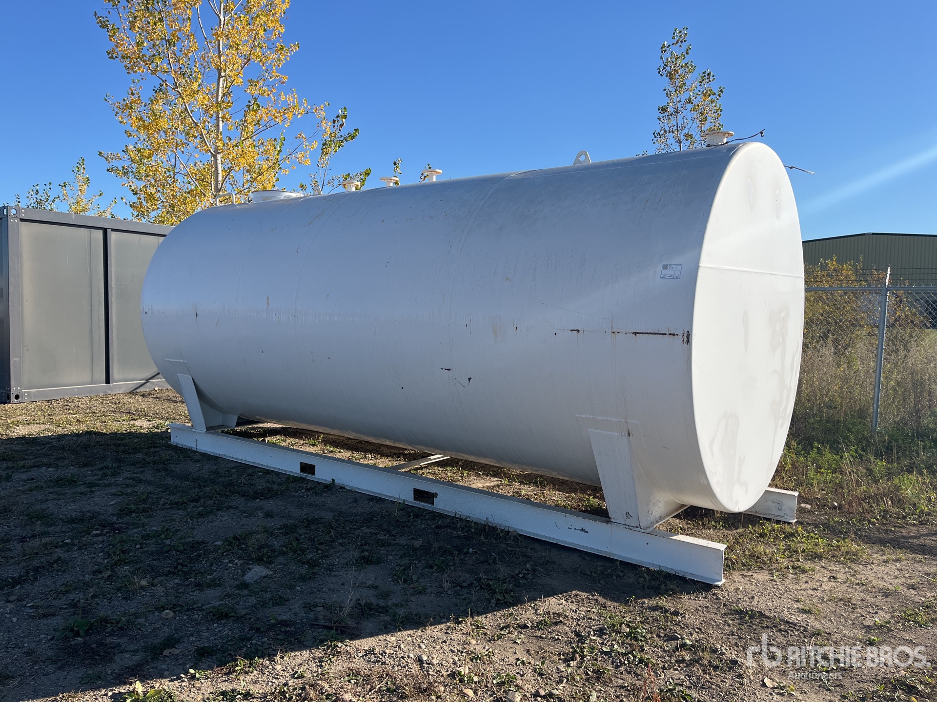 Skid Mounted Steel Tank | Ritchie Bros. Auctioneers