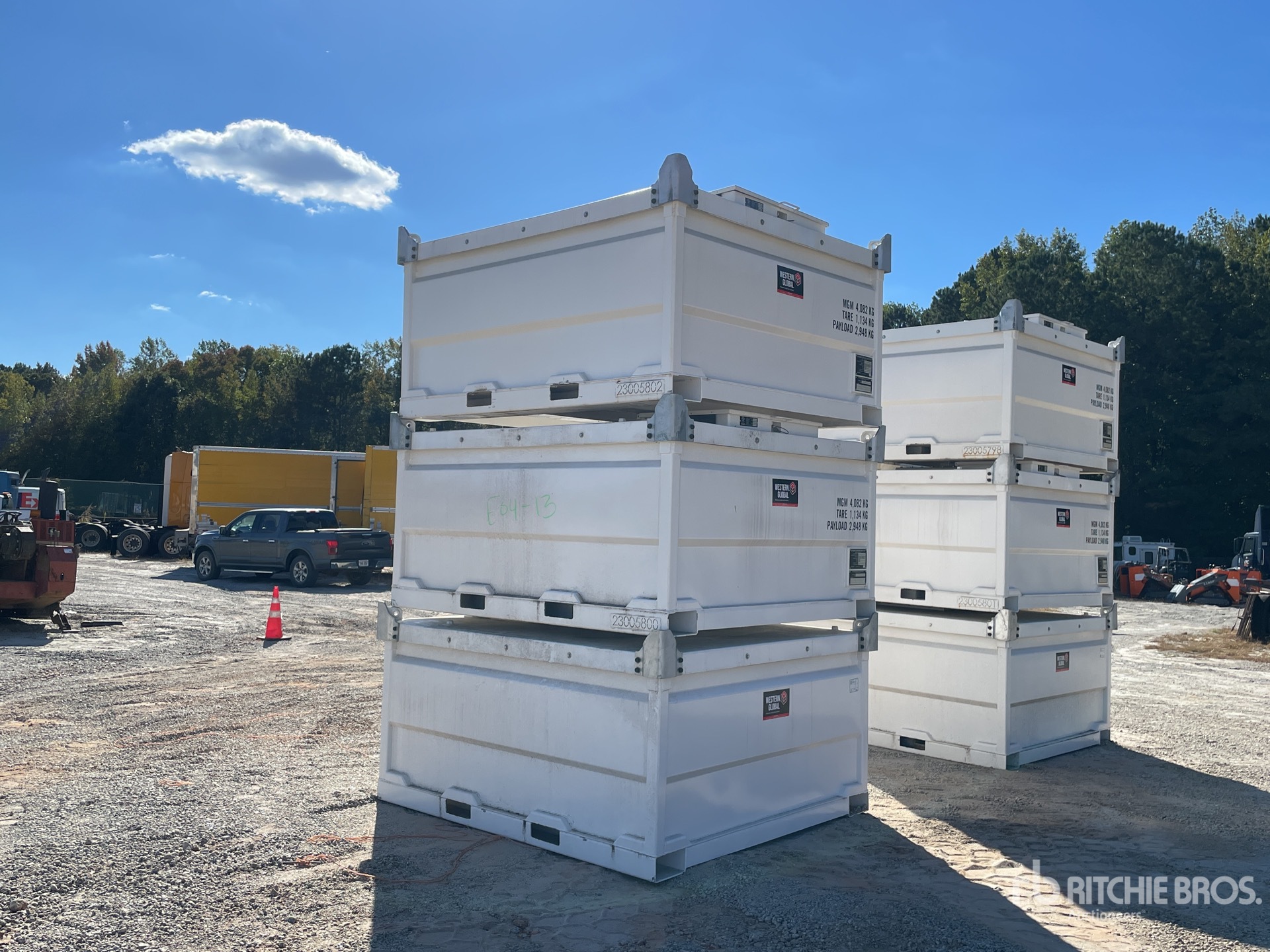 Trans Cube Storage Tanks 3 -750 Double Wall Offshore Safe Fuel Storage ...