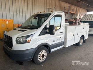 2016 Ford Transit Custom XL 4x2 COE cut away with service box Cargo Van ...