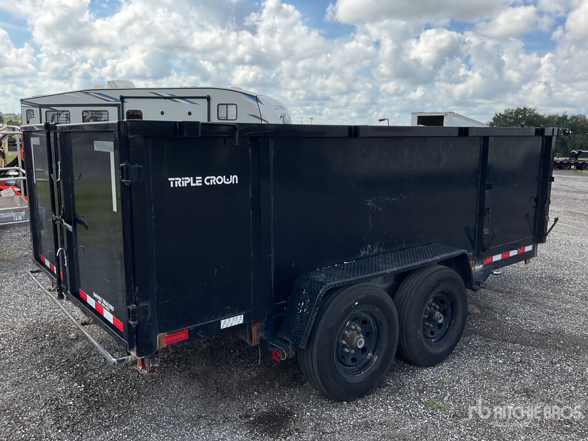 2023 Triple Crown D7X14HDD 14 ft T/A Dump Utility Trailer | Ritchie ...