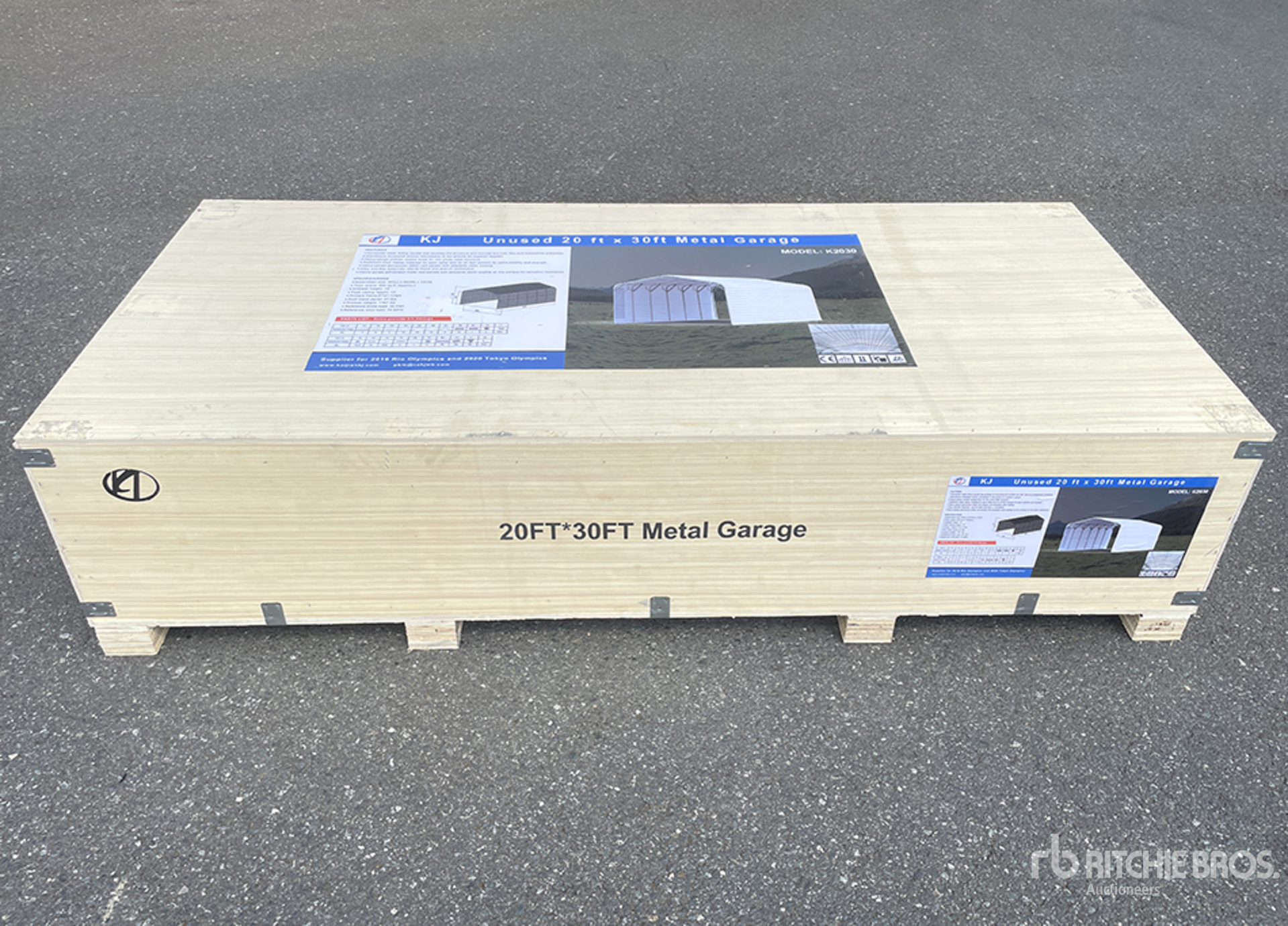 2024 KJ K2030 30 ft x 20 ft Metal garage (Unused) | Ritchie Bros ...