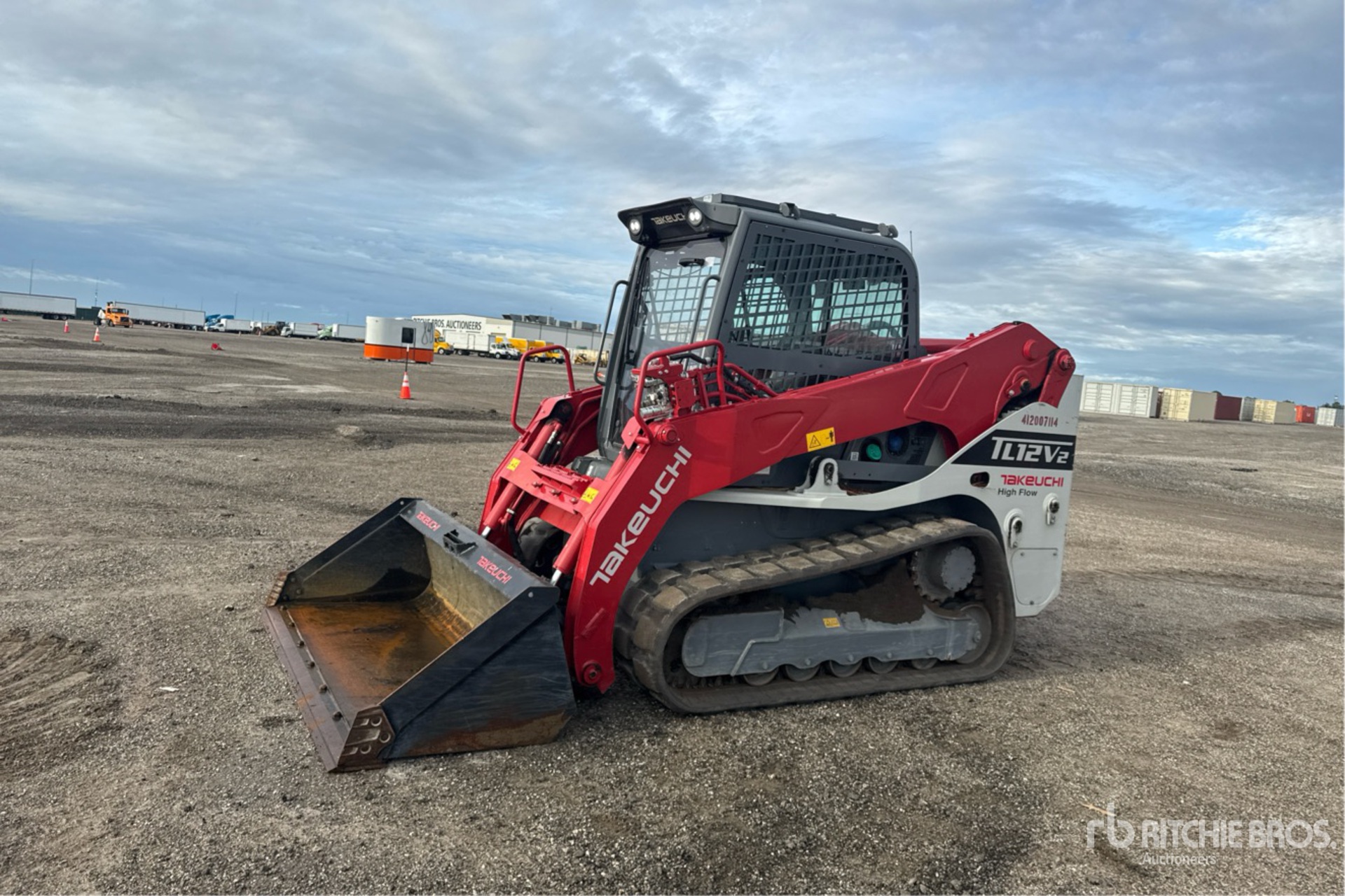 2022 Takeuchi TL12V2 High Flow Compact Track Loader | Ritchie Bros ...