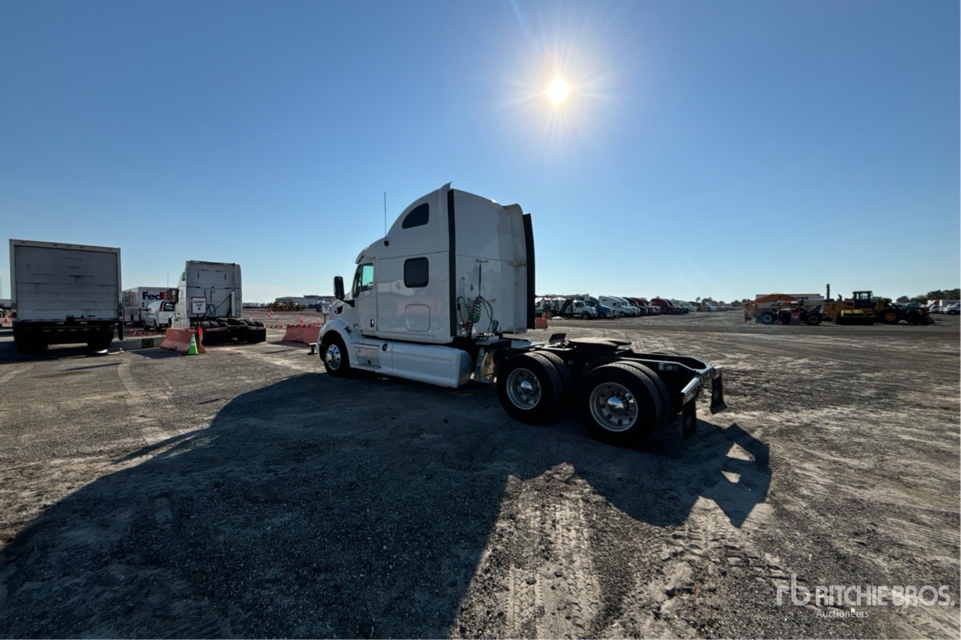 2017 Peterbilt 587 6x4 T/A Sleeper Truck Tractor | Ritchie Bros ...