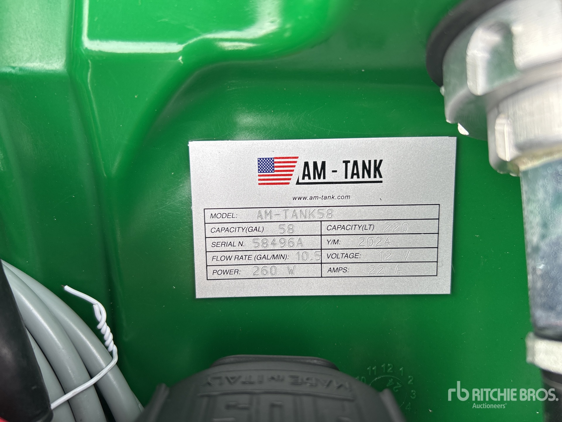 2024 AM Tank 58 gal Portable Poly Fuel Tank (Unused) | Ritchie Bros ...