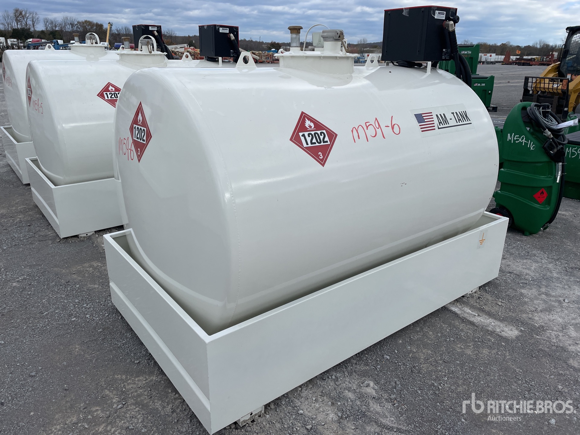 2024 AM Tank AM-TANK600 655 gal Skid Mounted Steel Fuel Tank (Unused ...