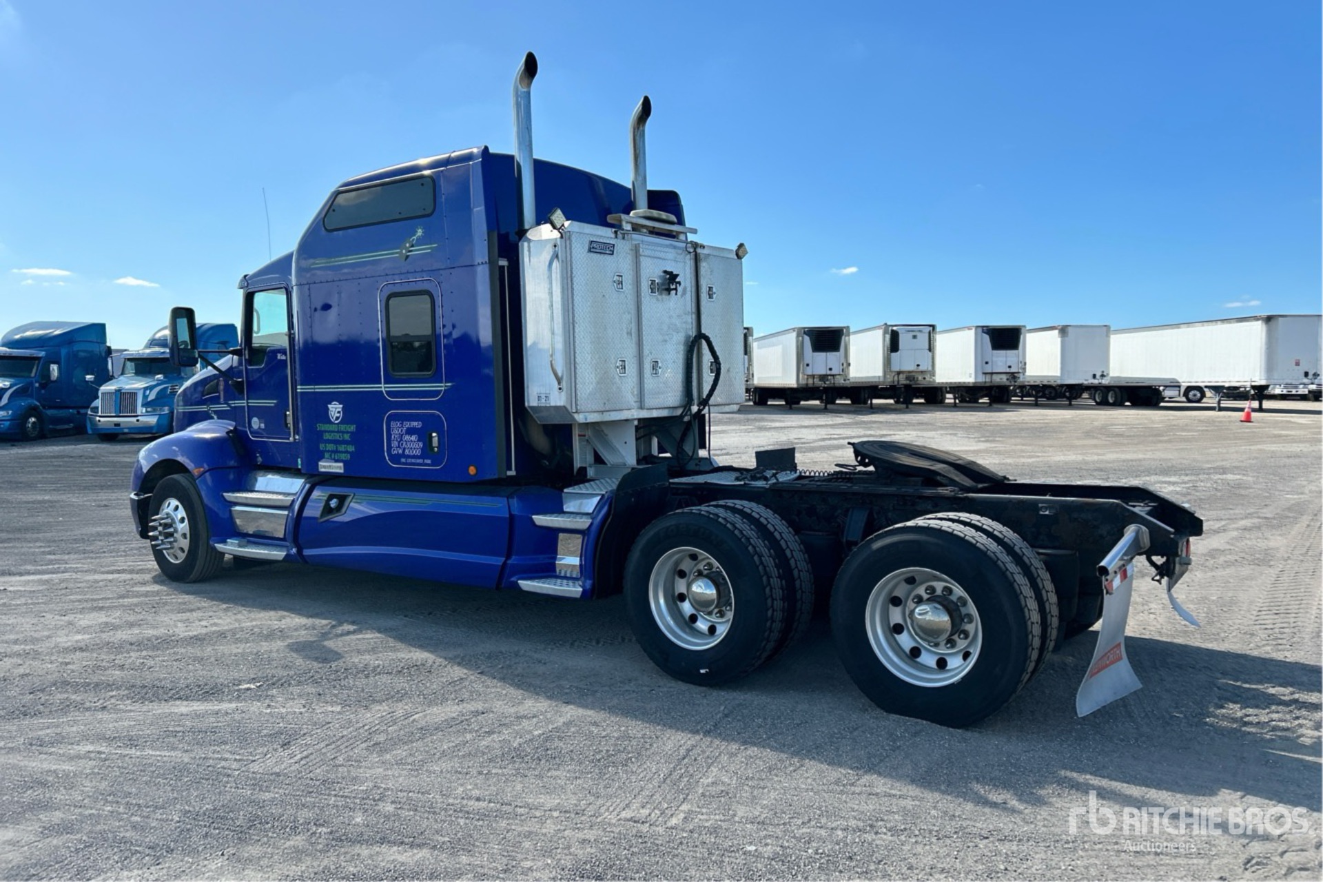 2012 Kenworth T660 6x4 T/A Sleeper Truck Tractor | Ritchie Bros ...