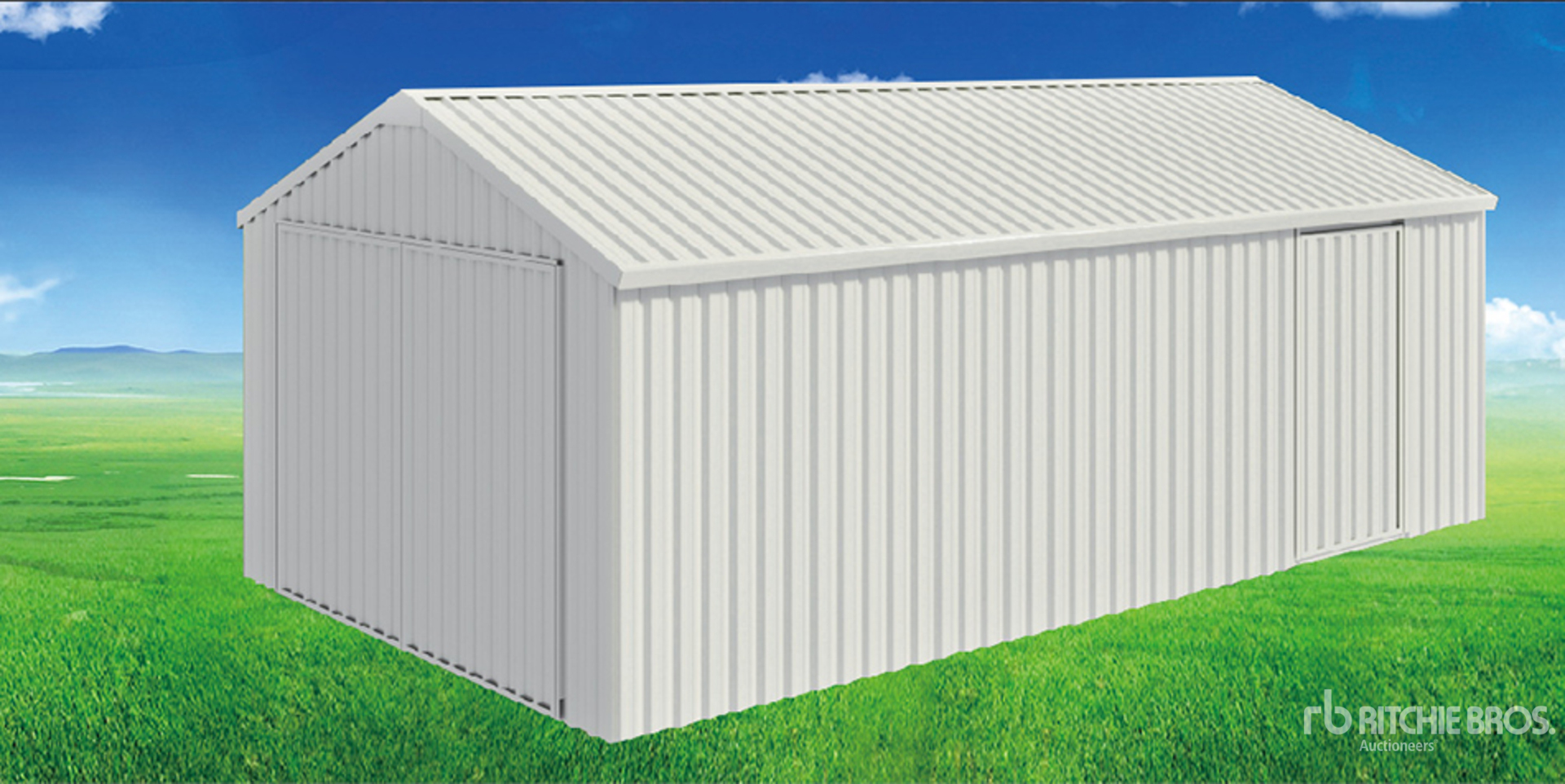 2024 KJ K1220 20 ft x 12 ft Metal Garage (Unused) | Ritchie Bros ...