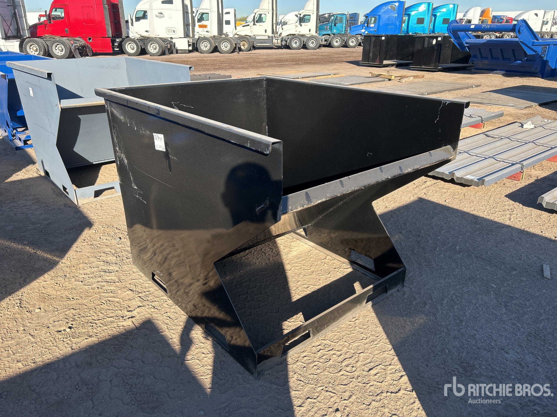 2024 Kit Containers 2YFT-SST 45 in Skid Steer Dump Hopper (Unused ...